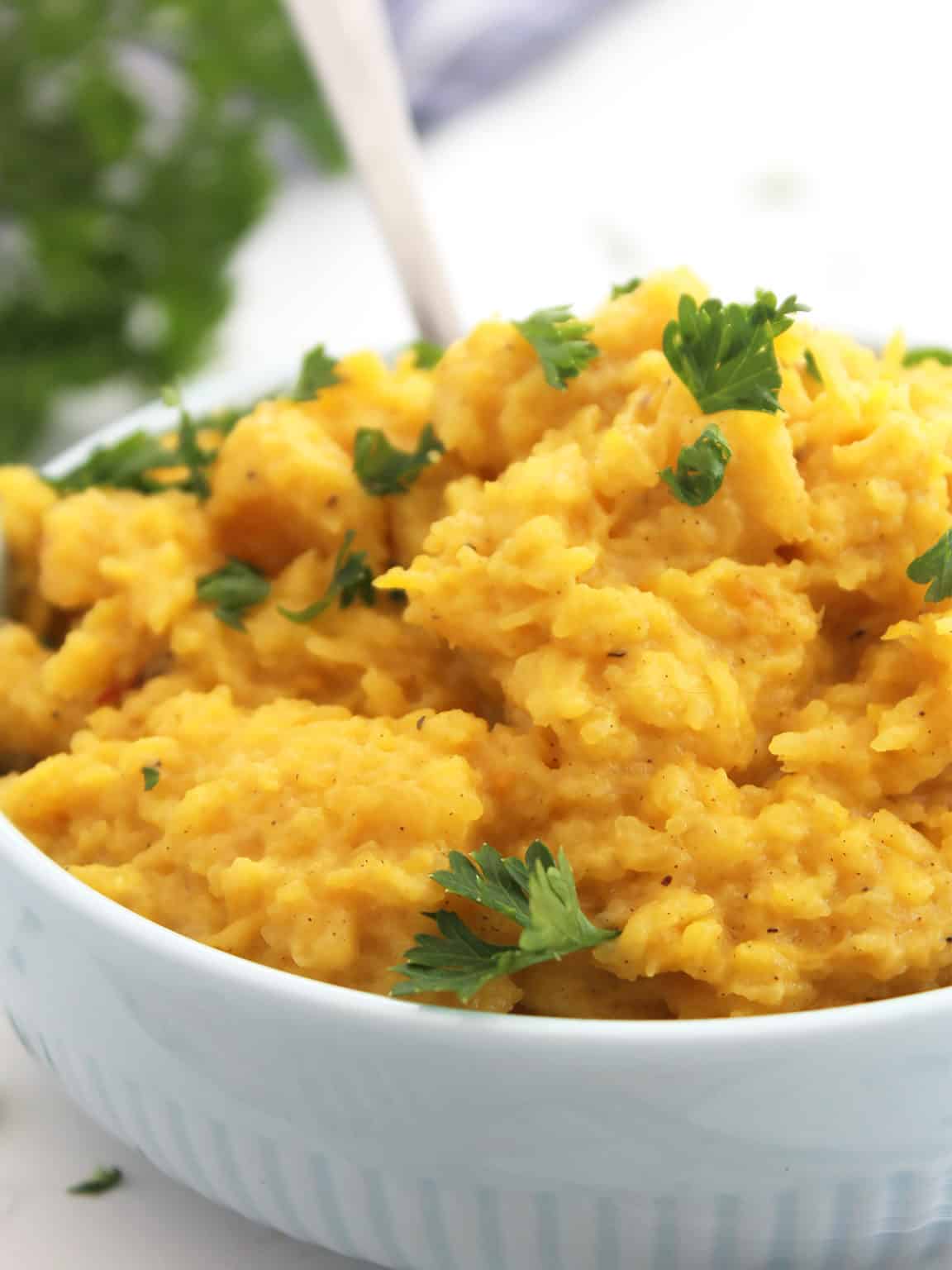 Pumpkin Mash with Cinnamon - Bite On The Side
