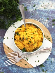Pumpkin Mash with Cinnamon - Bite On The Side