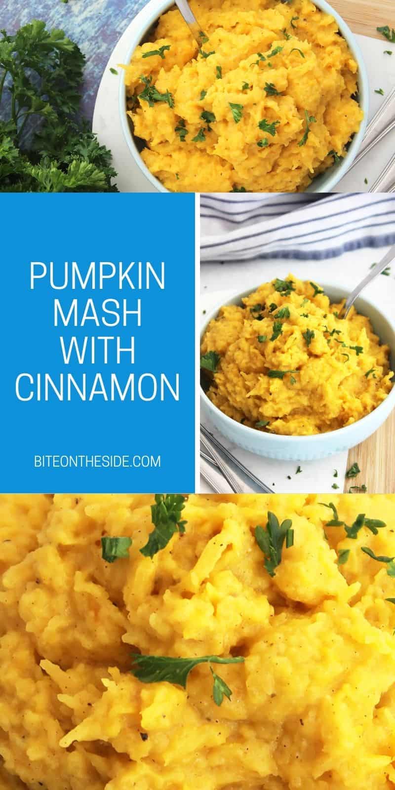 Pumpkin Mash with Cinnamon - Bite On The Side