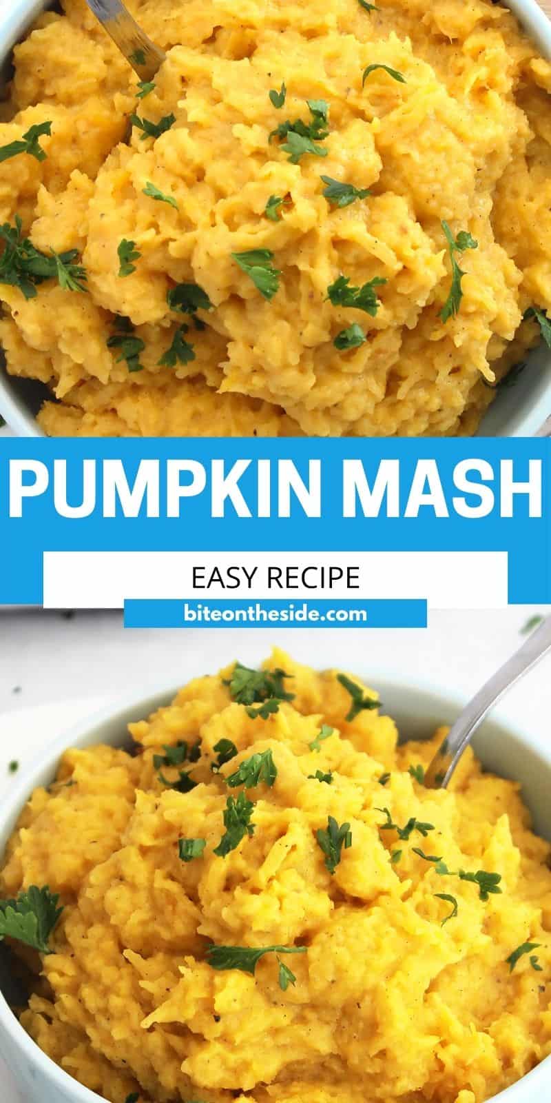 Pumpkin Mash with Cinnamon - Bite On The Side
