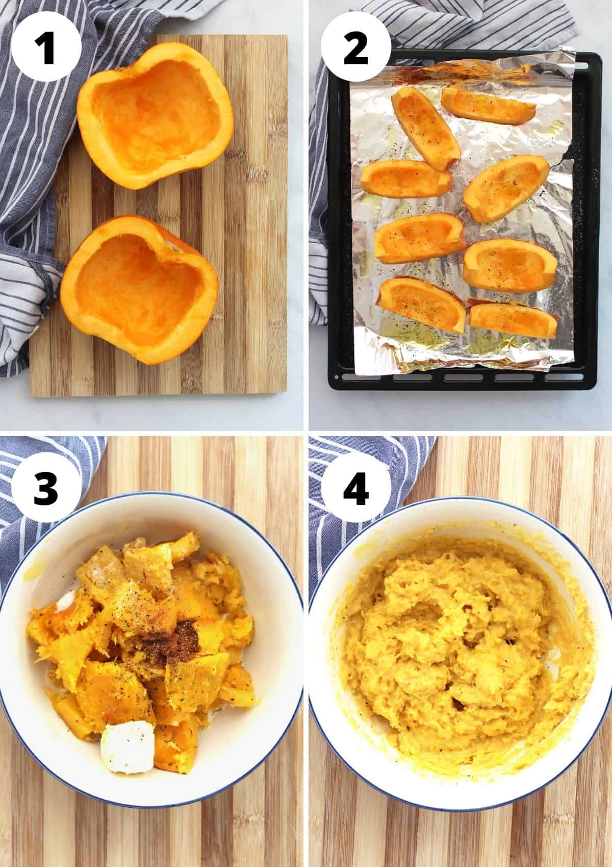 Pumpkin Mash with Cinnamon - Bite On The Side