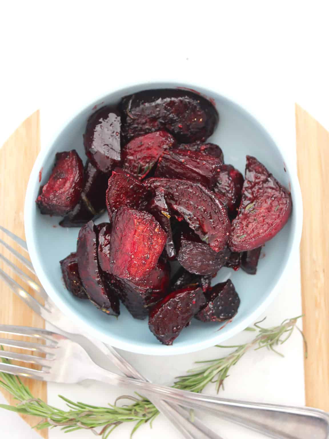 Roasted Beet Wedges with Balsamic - Bite On The Side