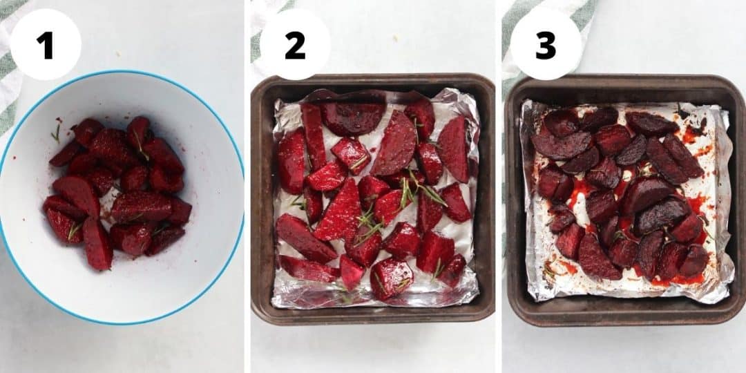 Roasted Beet Wedges with Balsamic - Bite On The Side