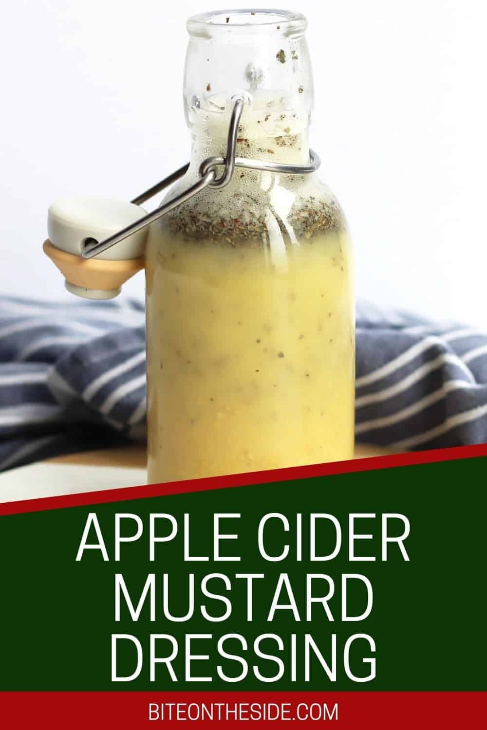 Apple Cider Vinegar and Mustard Dressing - Bite On The Side
