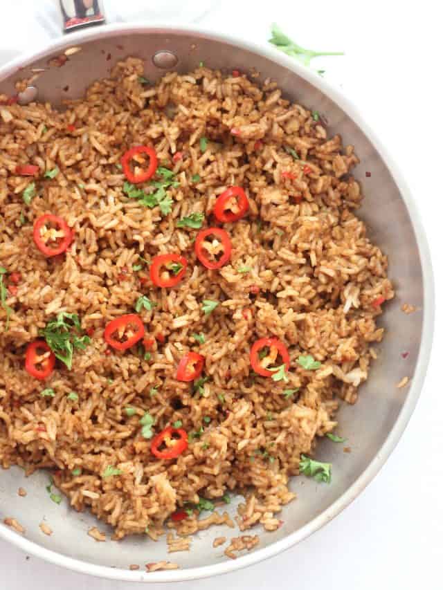 Garlic Chili Fried Rice - Bite On The Side