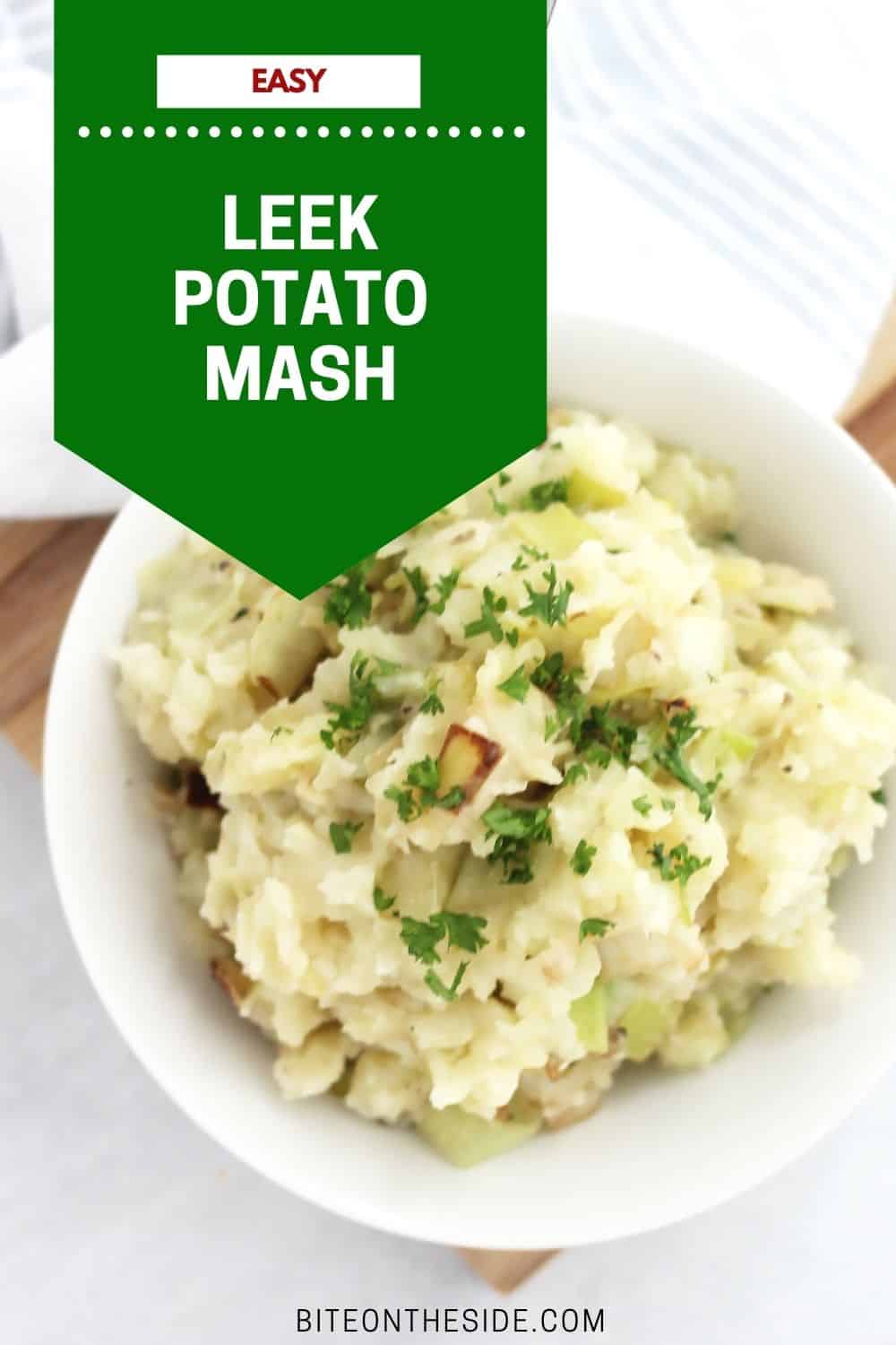 Leek Potato Mash - Bite On The Side
