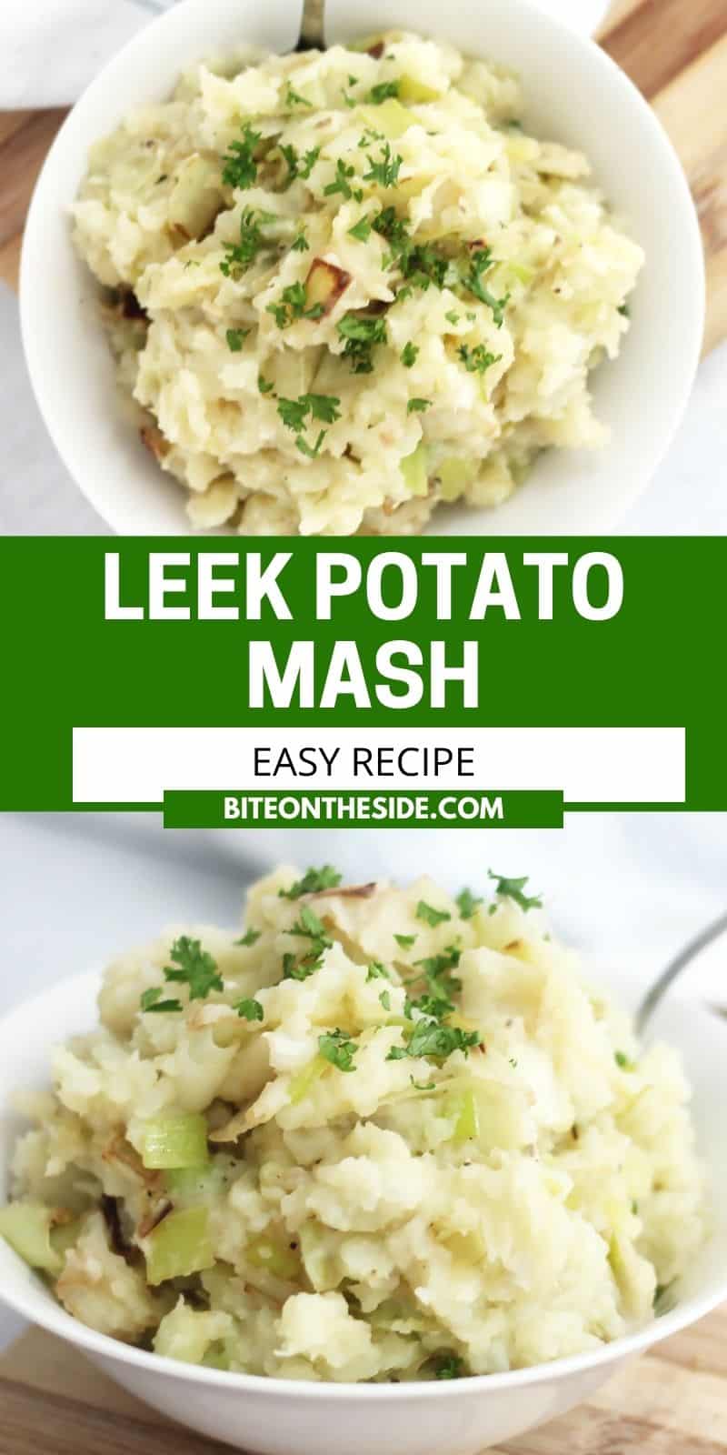 Leek Potato Mash - Bite On The Side