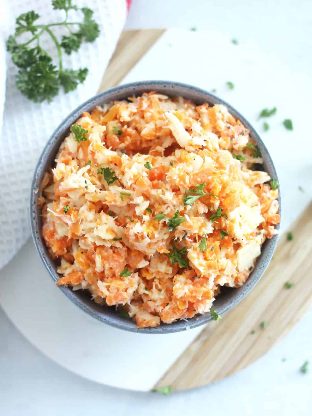 Mashed Carrot and Parsnip Recipe - Bite On The Side