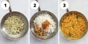 Turmeric Fried Rice (Yellow Rice) - Bite On The Side