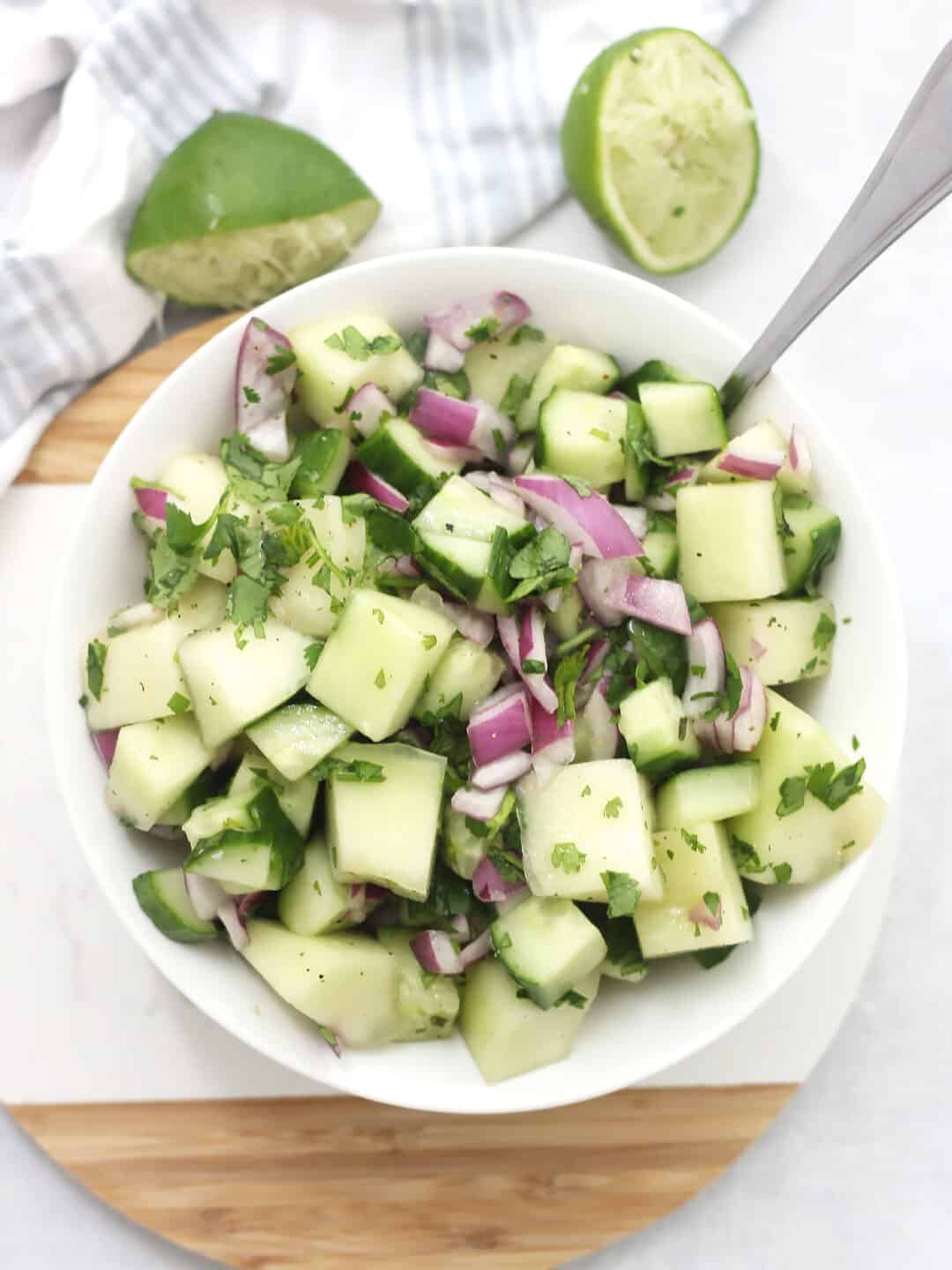 Cold Mashed Potato Salad - Bite On The Side