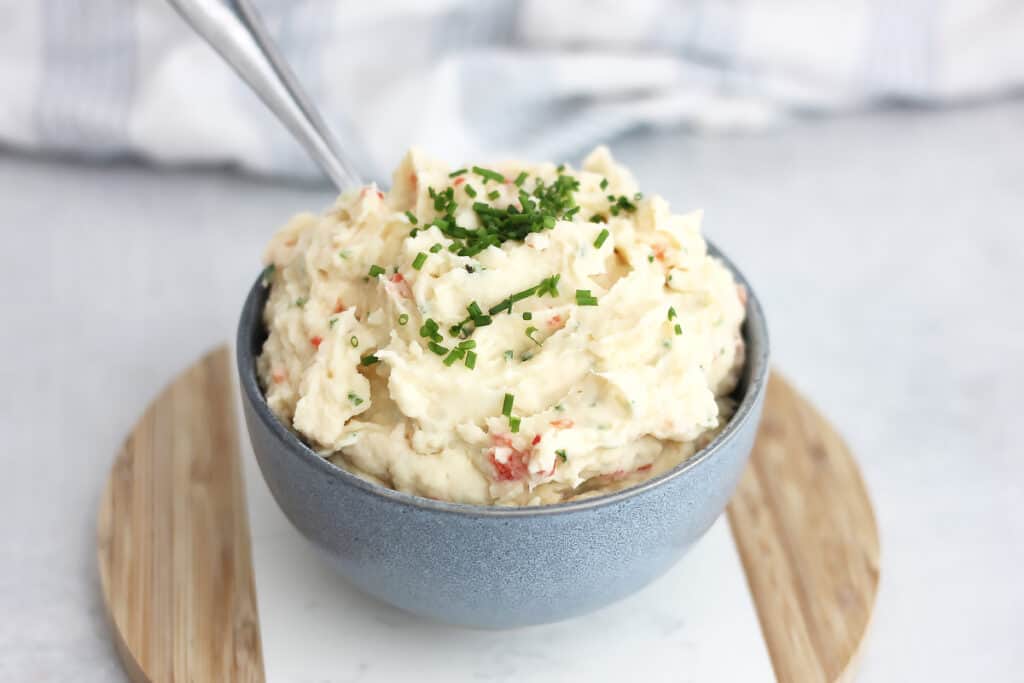 Cold Mashed Potato Salad - Bite On The Side