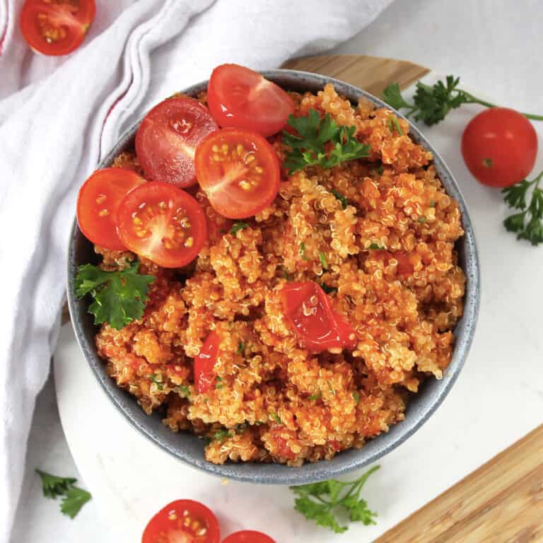 Tomato Quinoa Recipe - Bite On The Side