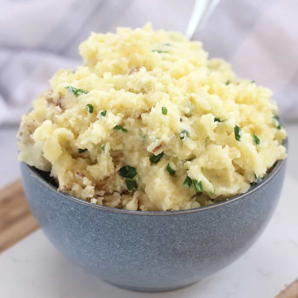 Air Fryer Mashed Potatoes - Bite On The Side