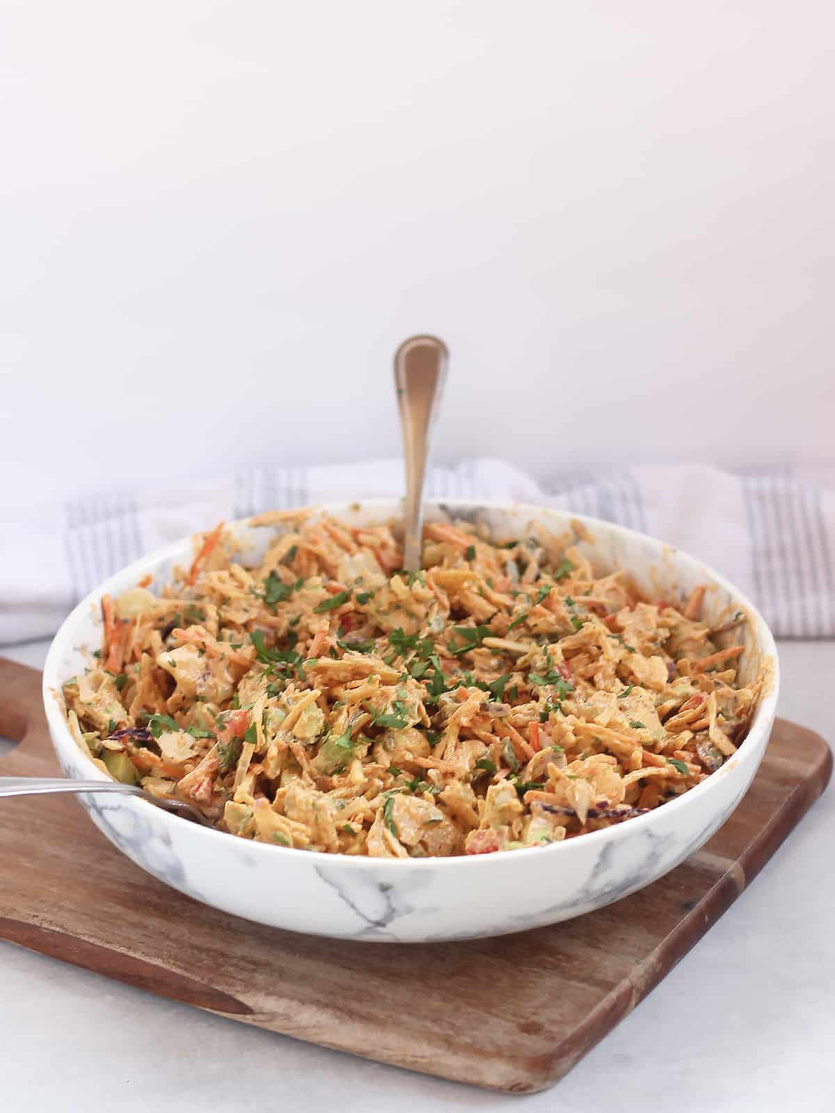 Creamy Tex-Mex Slaw - Bite On The Side