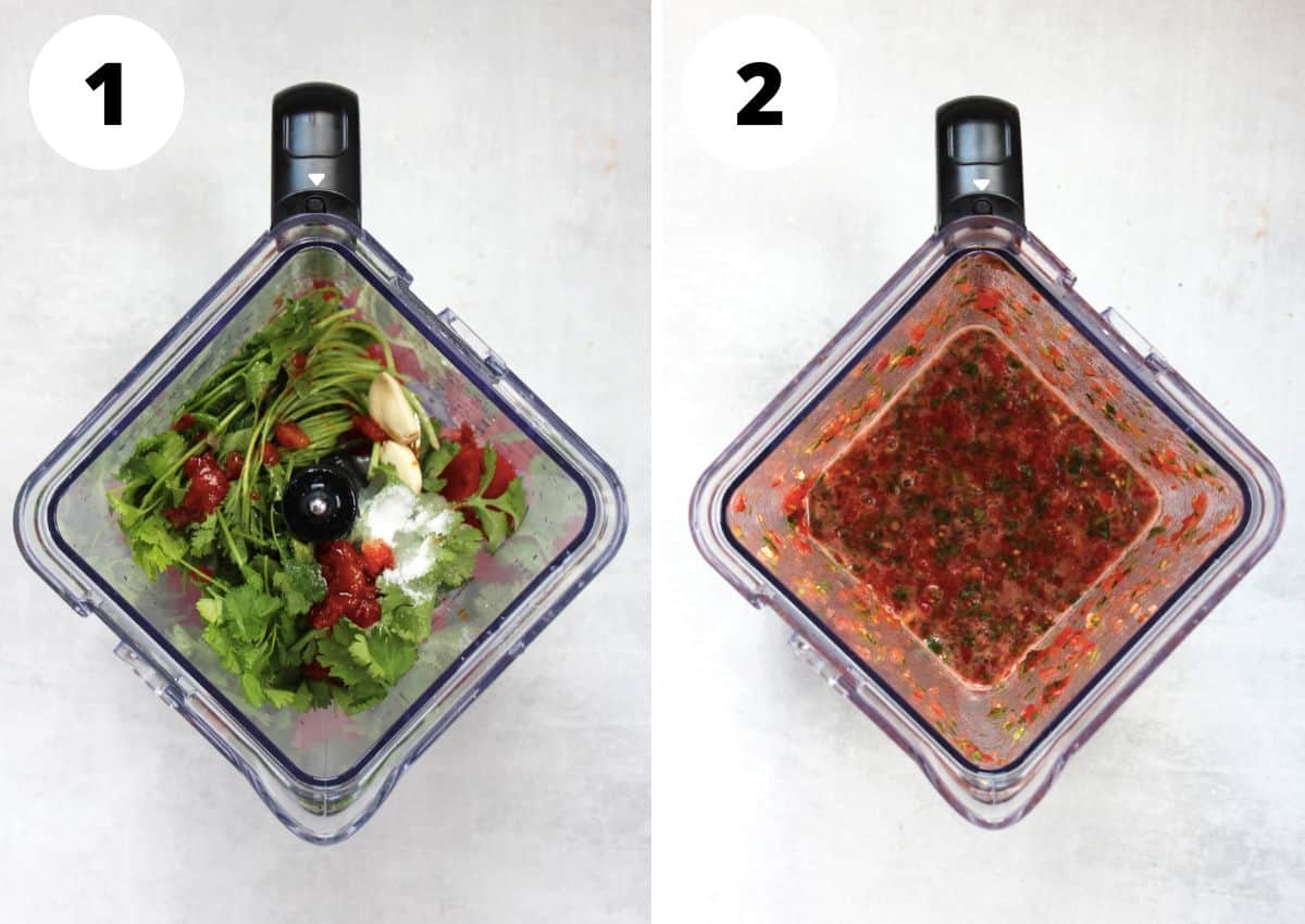 Fresh Tomato Blender Salsa - Bite On The Side