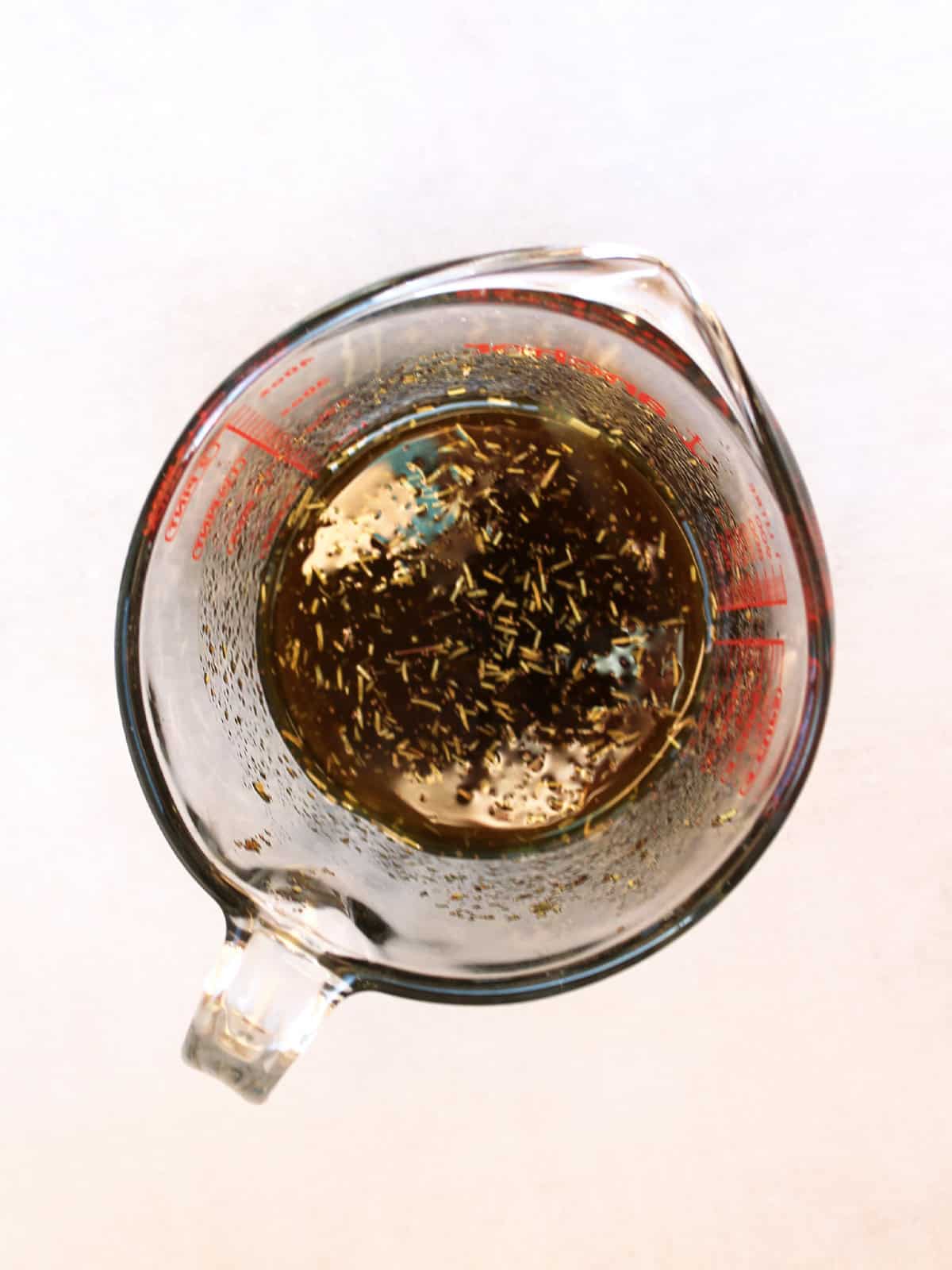 Oil Bread Dipper with Balsamic and Herbs - Bite On The Side