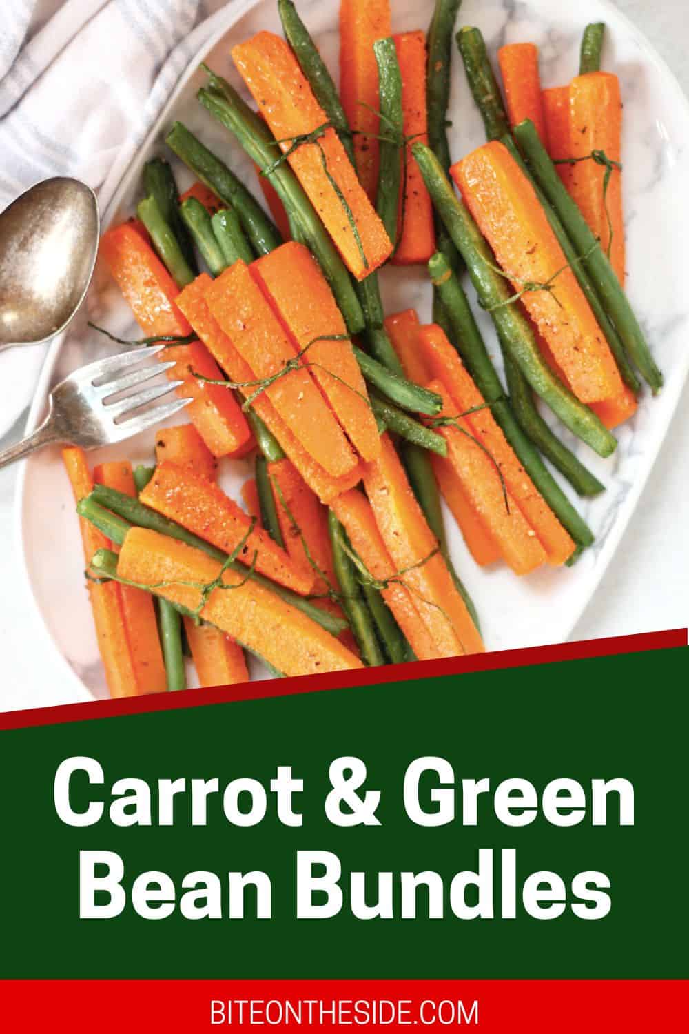 Carrot and Green Bean Bundles - Bite On The Side