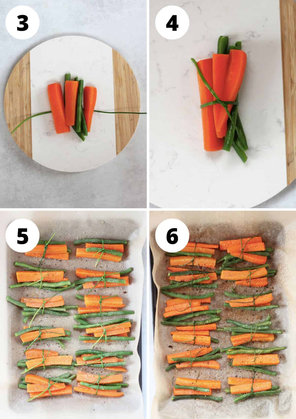 Carrot and Green Bean Bundles - Bite On The Side