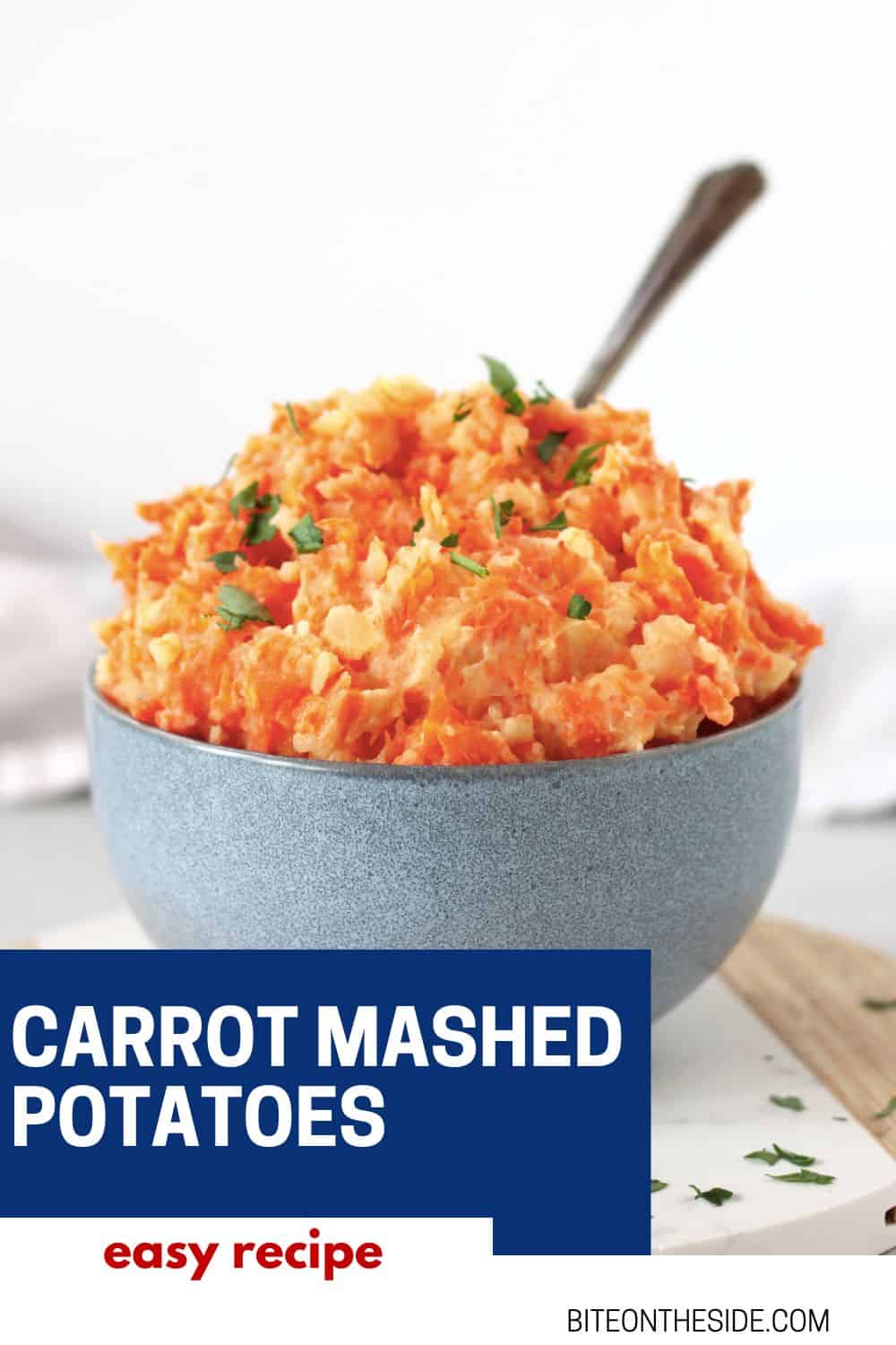 Carrot Mashed Potatoes - Bite On The Side